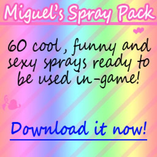 Miguel's 60 Spray Pack [Counter-Strike: Source] [Sprays]