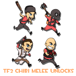 TF2 Chibi Melee Spray Pack [GameBanana] [Sprays]