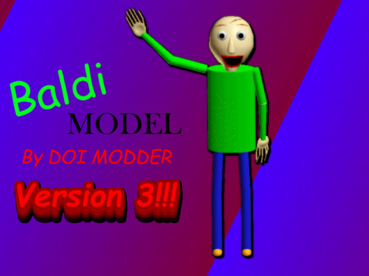 Baldi model by DOI MODDER v3 [3D Models]