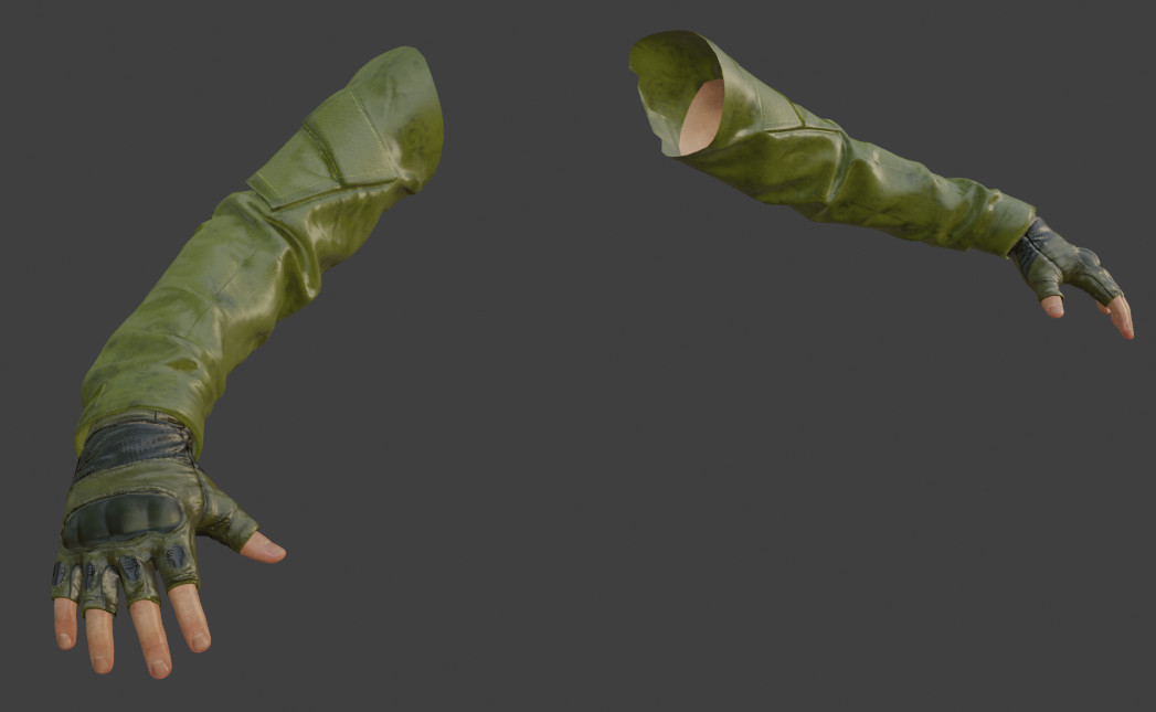 IK Hand Rig - Insurgency: Sandstorm (Blender) [3D Models]