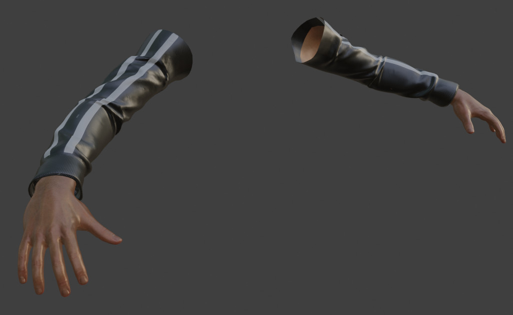 IK Hand Rig - Insurgency: Sandstorm (Blender) [3D Models]