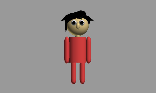 Baldi Student Model! [3D Models]