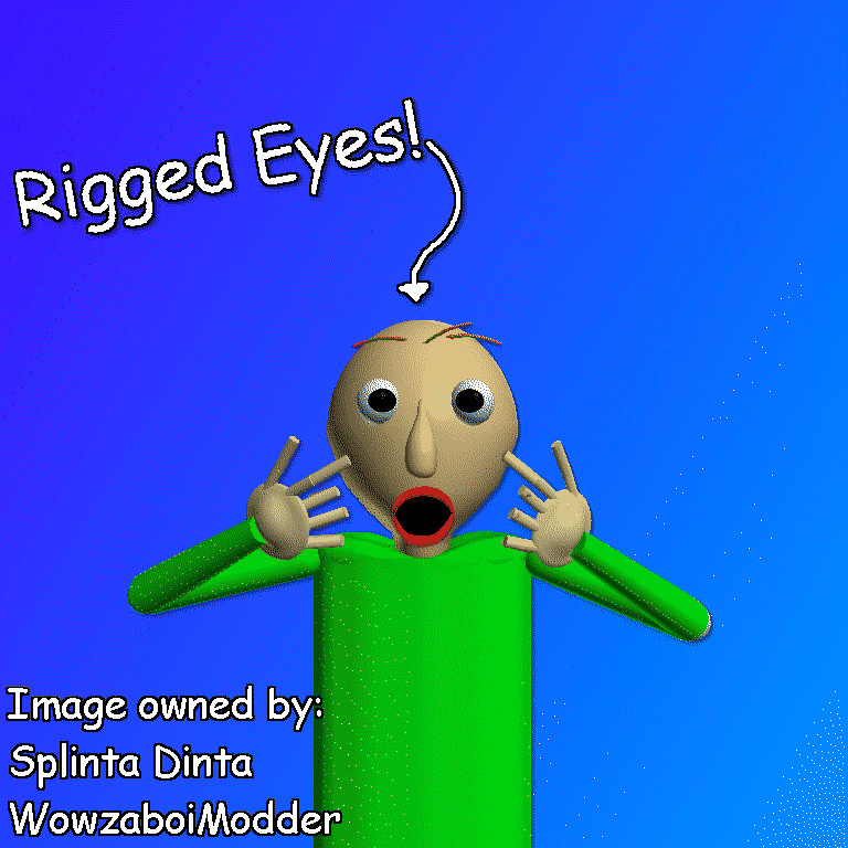 Baldi's 3D Anim8or Model V5 [3D Models]