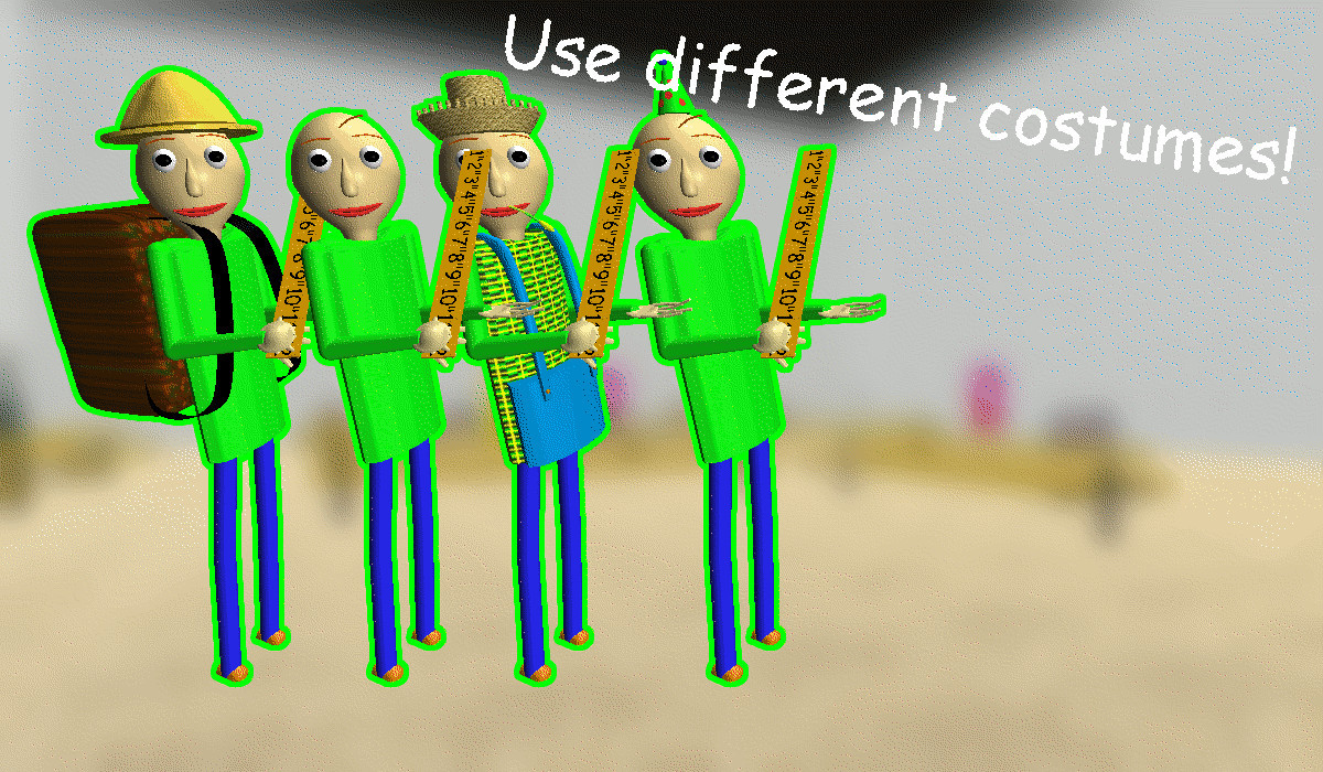 Baldi Anim8or Model (V4.4) [3D Models]