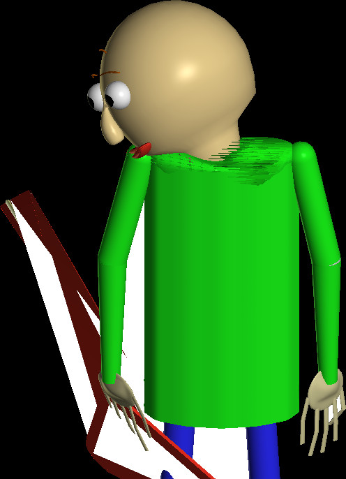 An8 BBIEAL Baldi Model REMAKE [3D Models]