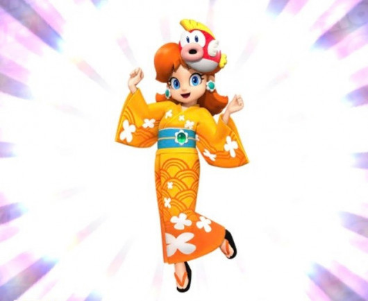 Daisy Yukata (Mario Kart Tour) [Mario Kart Wii] [Requests]