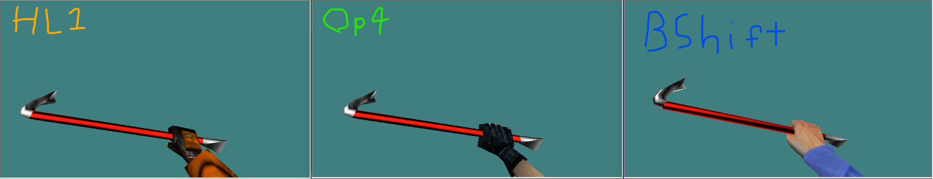 Original Crowbar for Blue Shift [Half-Life] [Requests]