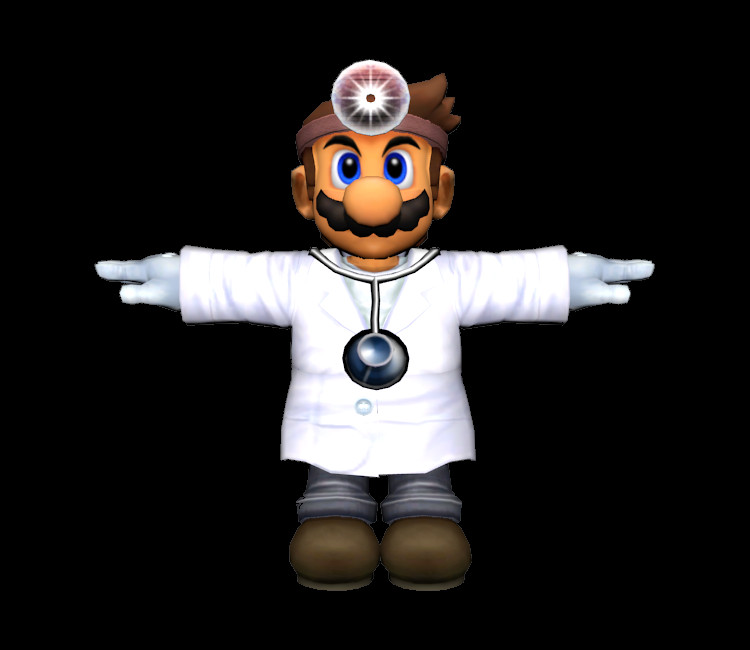 melee Dr Mario (+model) [Super Smash Bros. (Wii U)] [Requests]