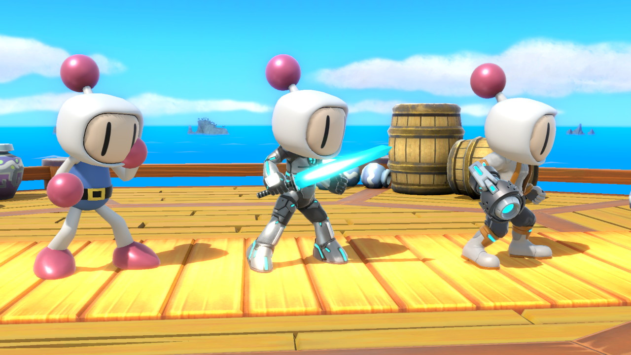 Bomberman Mii Costume For All Mii Fighter Types [Super Smash Bros ...