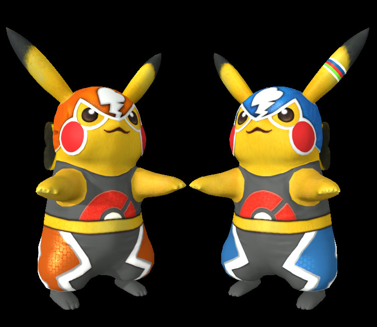 Pikachu Libre alts [Super Smash Bros. Ultimate] [Requests]