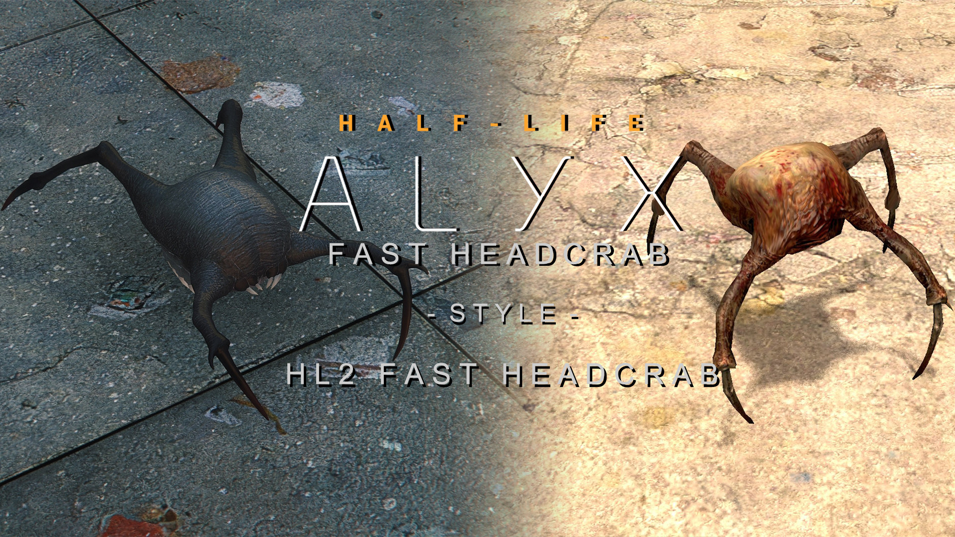 HL:A Fast Headcrab by Volkolak style HL2 Fast Headcrab [Half-Life 2 ...