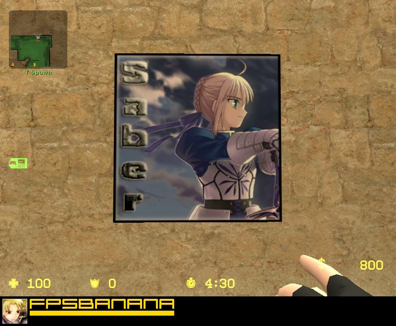 FSN - Servant Saber [Counter-Strike: Source] [Sprays]