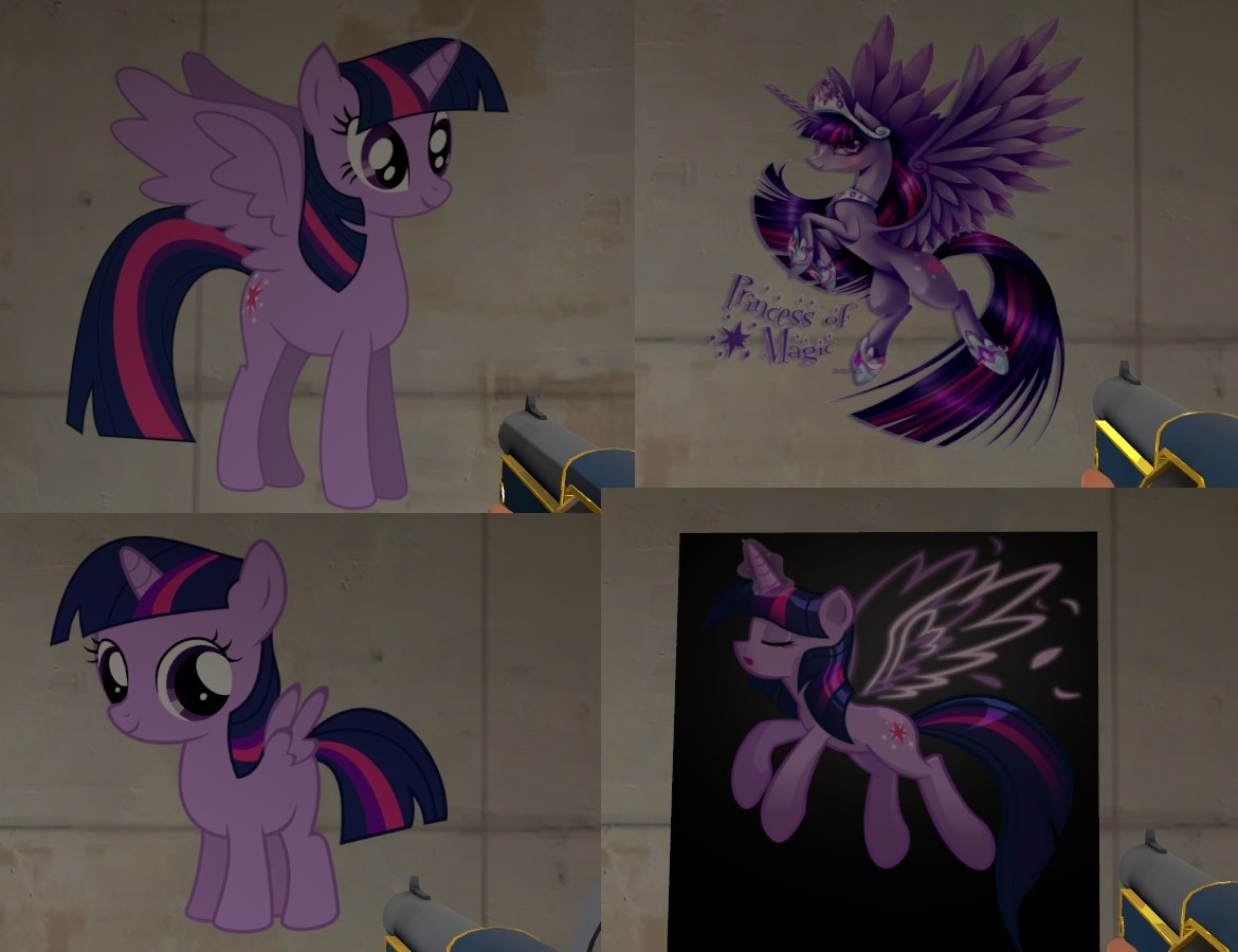 Twilight Sparkle Alicorn spray pack+bonus(UPDATED) [Team Fortress 2] [Sprays]