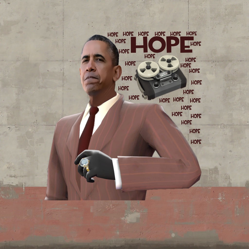 Obama Spy [Team Fortress 2] [Sprays]