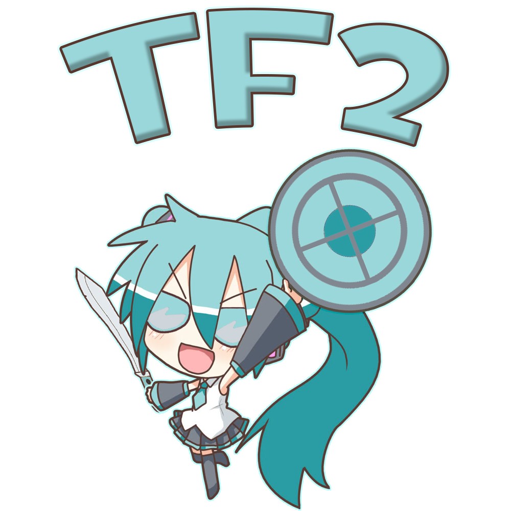 Miku Demo/Spy/Sniper [Team Fortress 2] [Sprays]