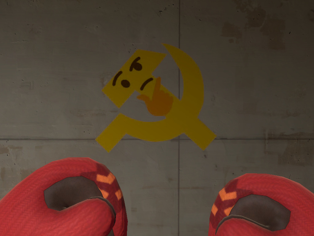 Communist Thinking Emoji [Team Fortress 2] [Sprays]