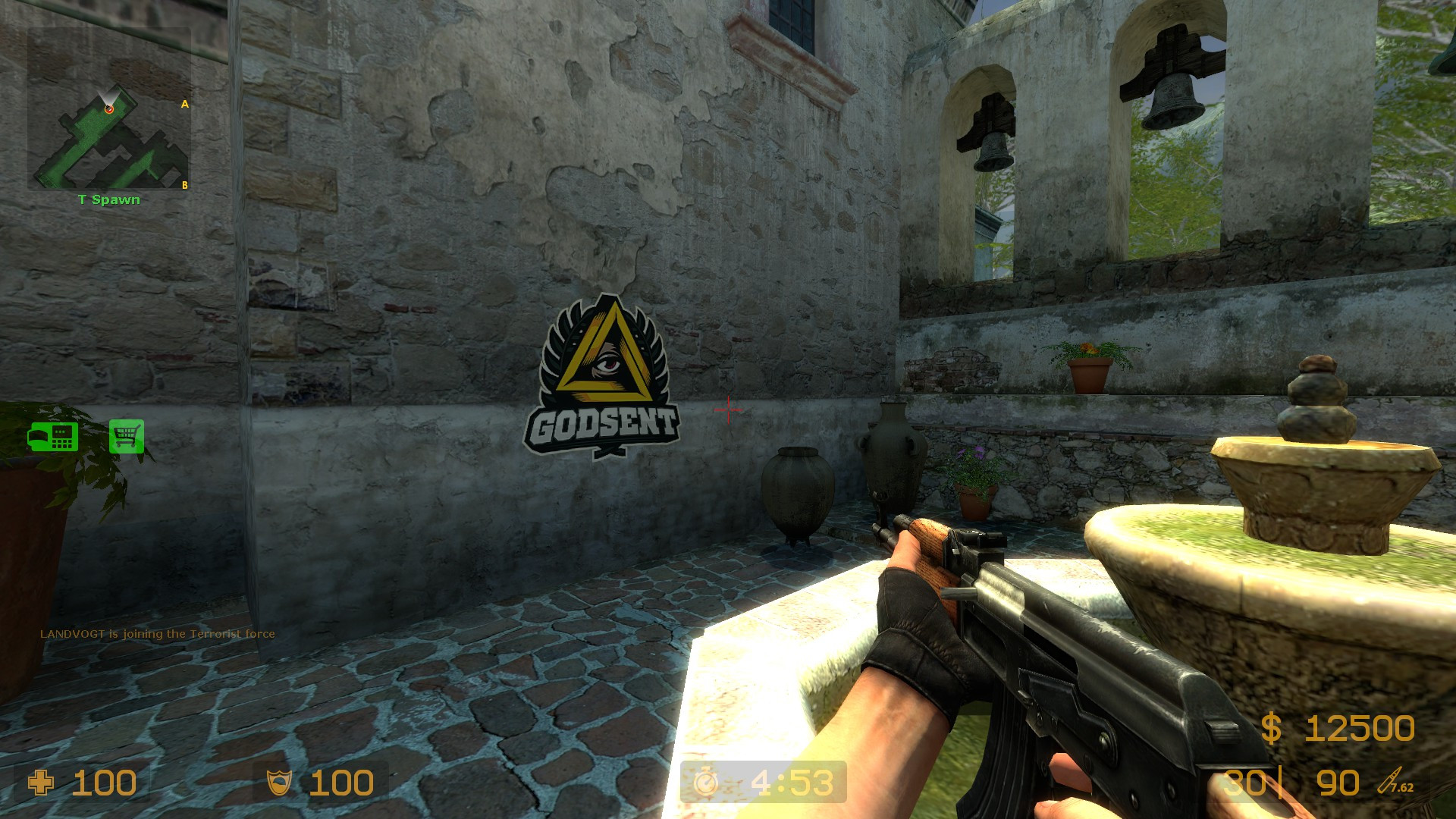 GODSENT [Counter-Strike: Source] [Sprays]