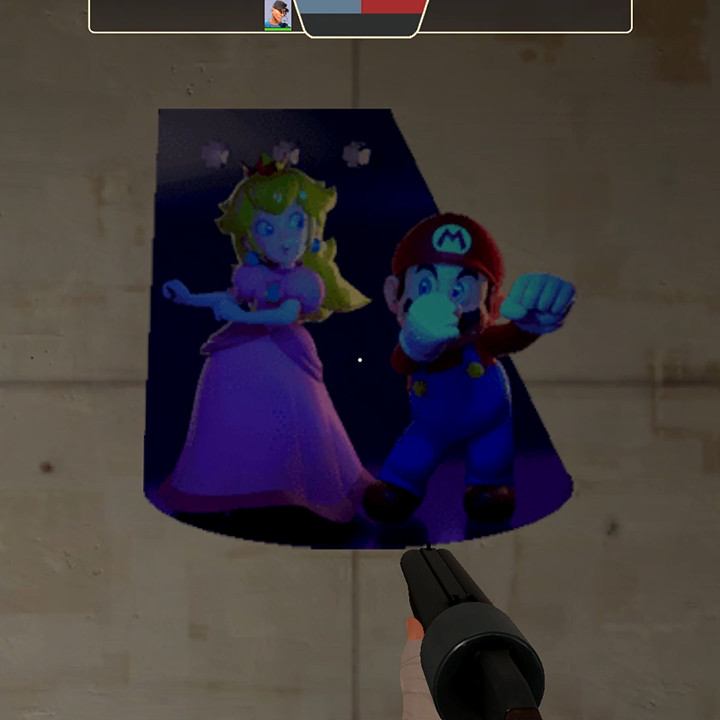 Mario & Peach Dancing [Team Fortress 2] [Sprays]