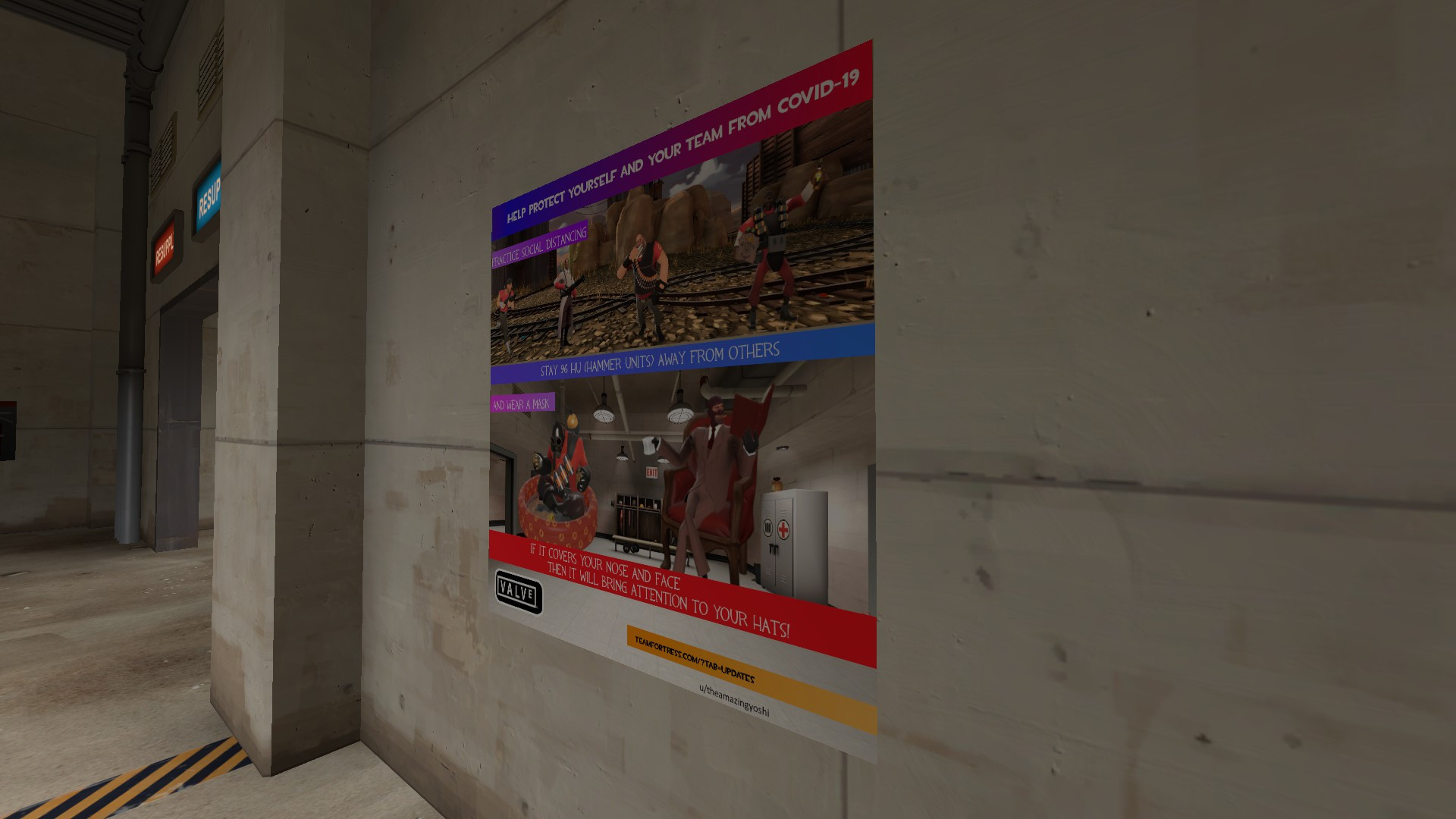 Staying Safe in TF2 [Team Fortress 2] [Sprays]