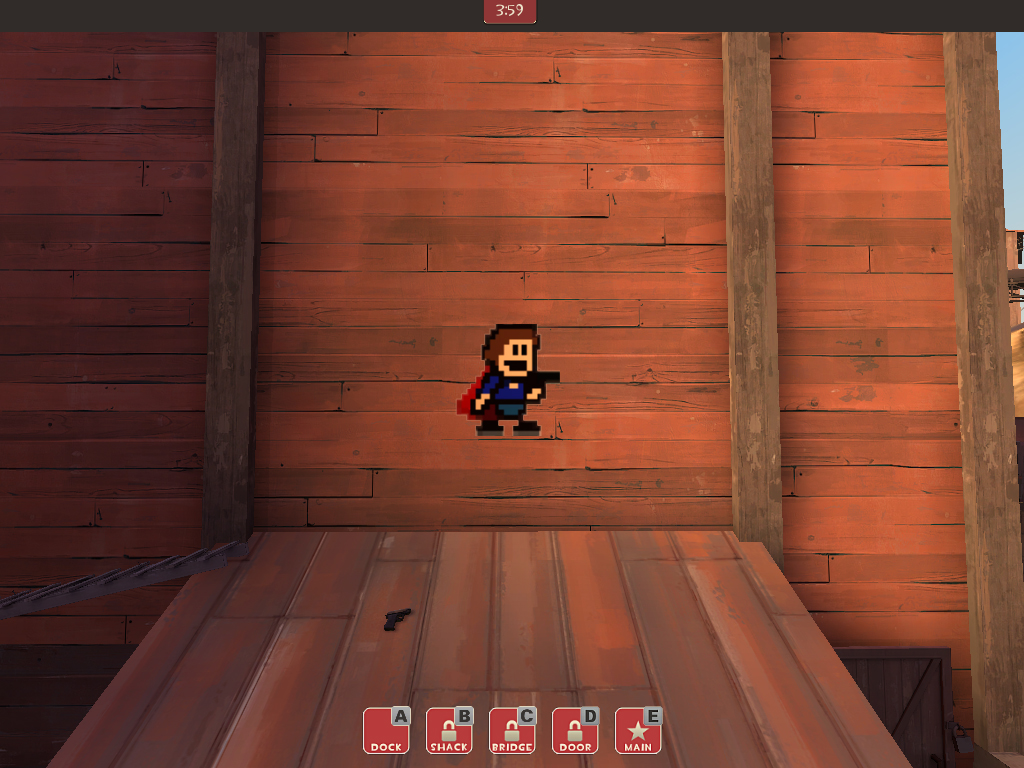 IWBTG - The Kid spray [GameBanana] [Sprays]