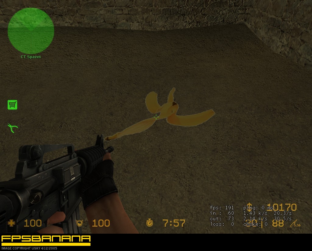 Banana skin [Counter-Strike: Source] [Sprays]