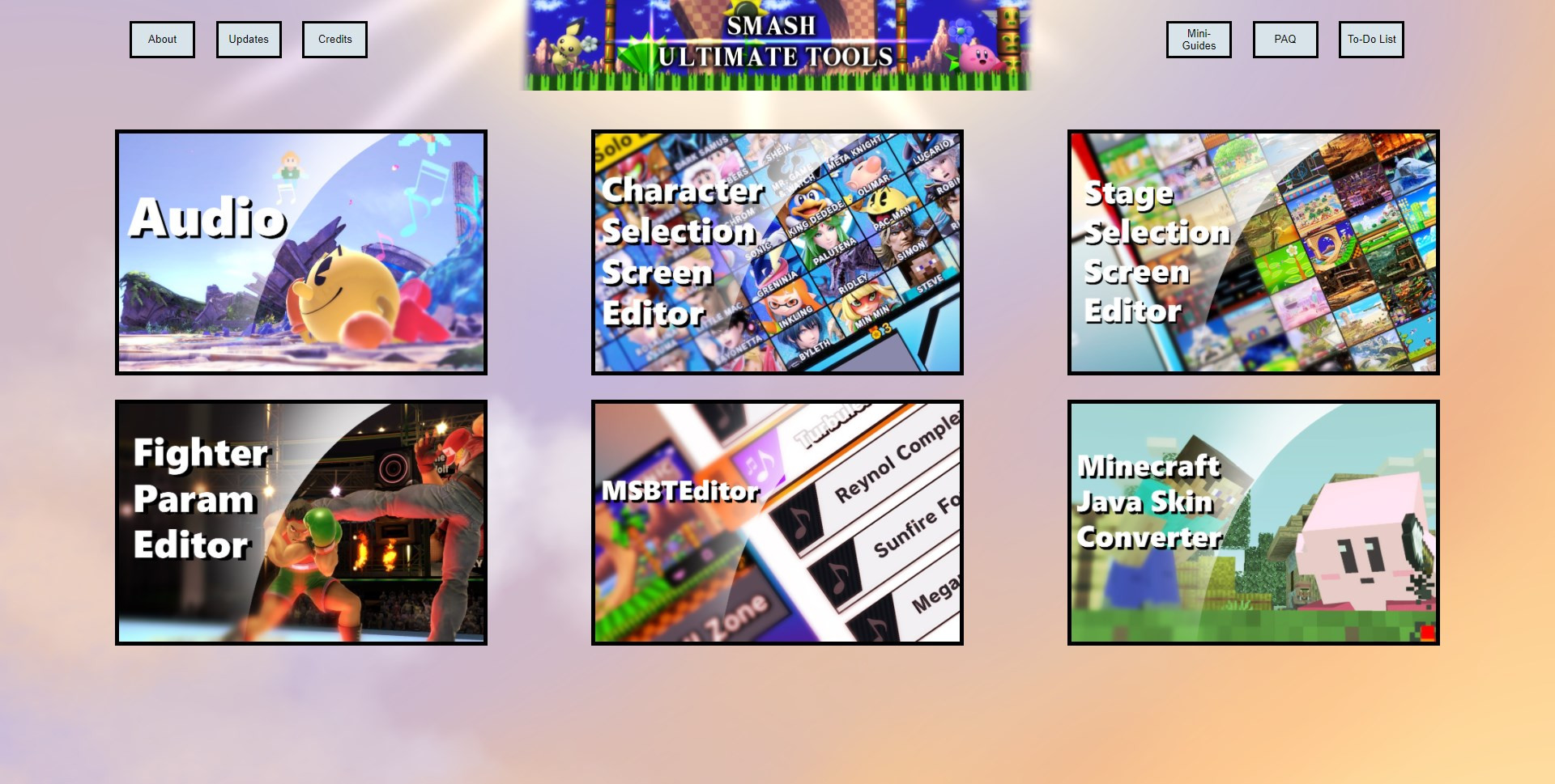 Smash Ultimate Tools [Super Smash Bros. Ultimate] [Modding Tools]