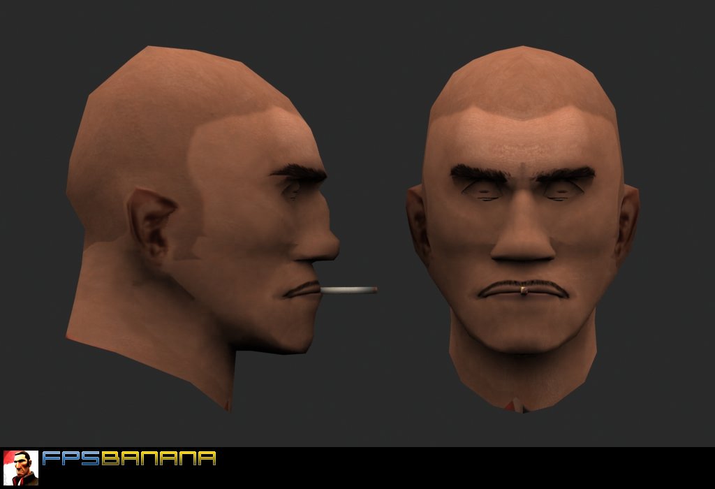spy head unmasked [GameBanana] [Works In Progress]