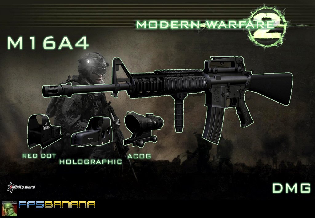 MW2 M4 Animation [GameBanana] [Works In Progress]