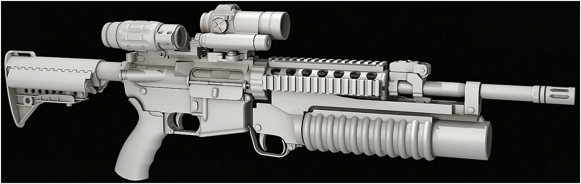 SOPMOD M4 [GameBanana] [Works In Progress]