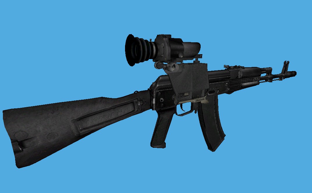 AK-74M with 1p29 scope [GameBanana] [Works In Progress]