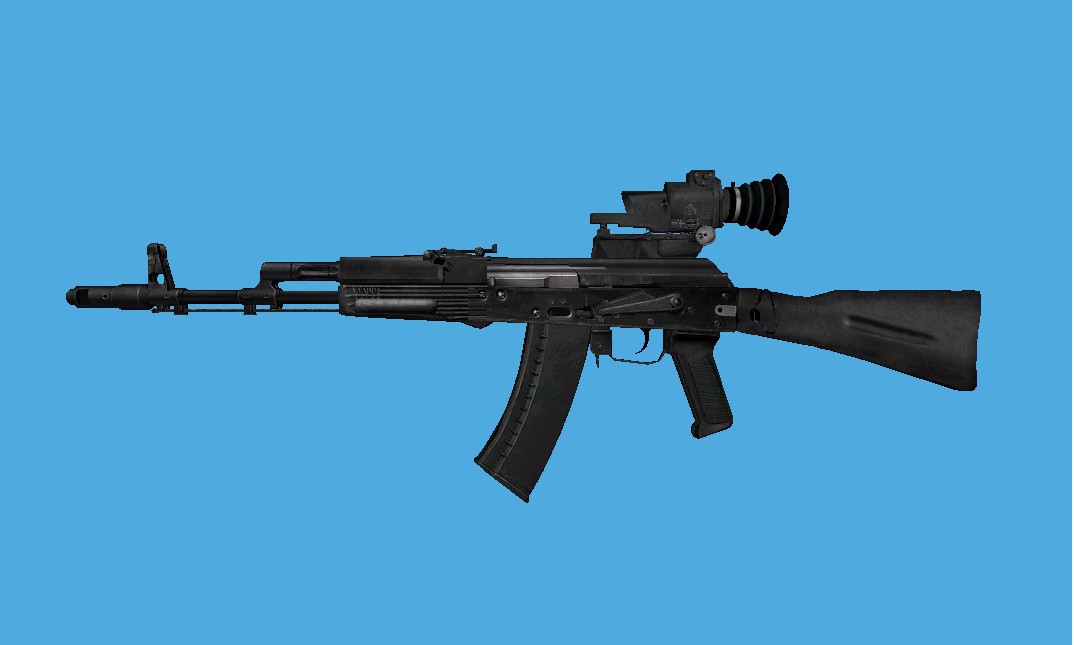 AK-74M with 1p29 scope [GameBanana] [Works In Progress]
