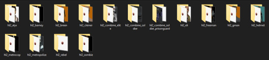 HL2 player models for HL1 ver. Team Colored [Half-Life] [Works In Progress]