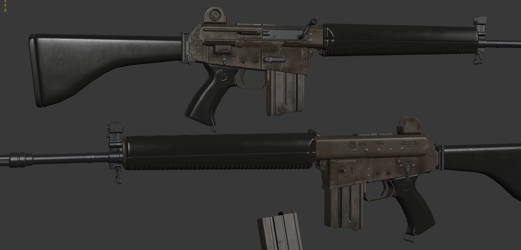 Armalite AR-18 [GameBanana] [Works In Progress]