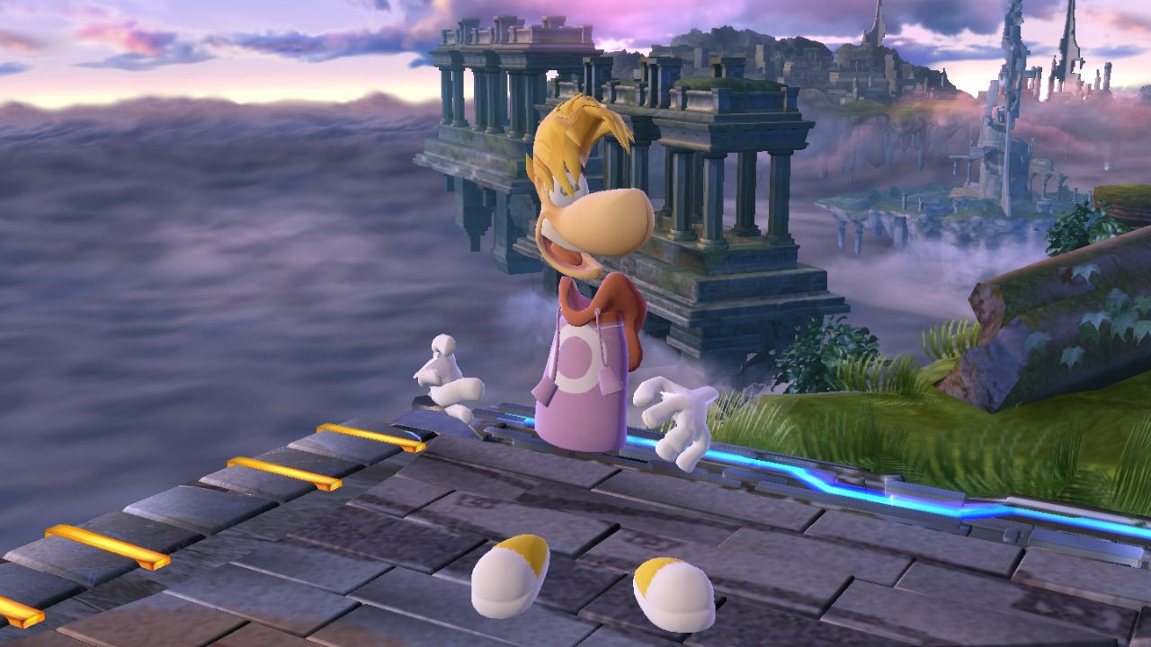 Trophy Model Rayman [Super Smash Bros. (Wii U)] [Works In Progress]