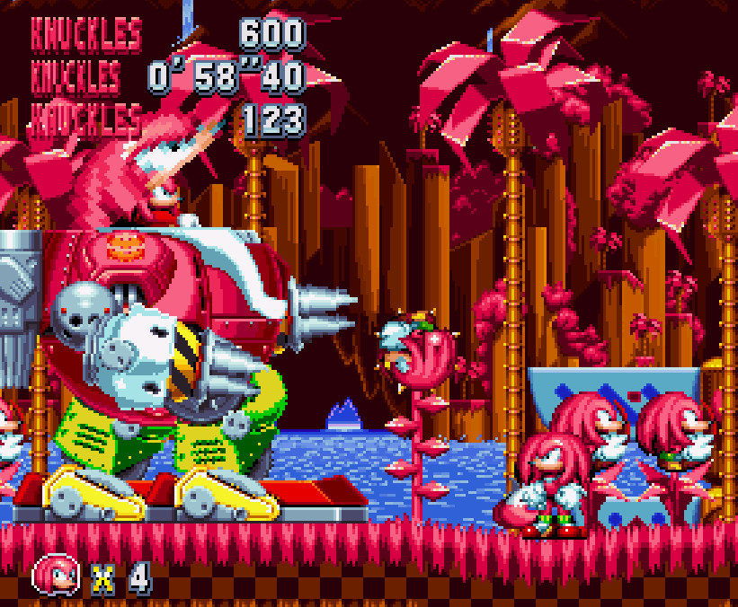 Knuckles Mania And Knuckles [Sonic Mania] [Works In Progress]