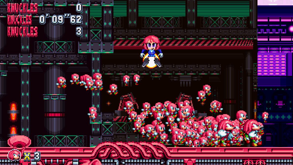 Knuckles Mania And Knuckles [Sonic Mania] [Works In Progress]