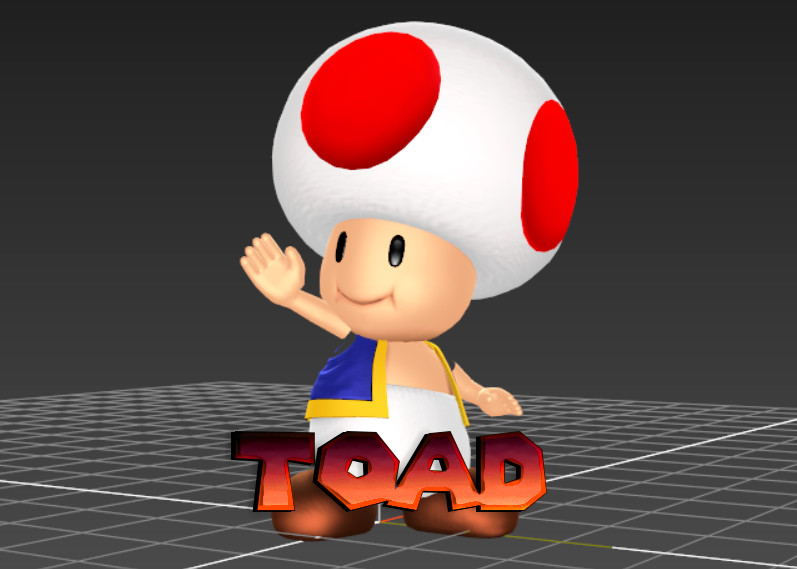 Toad [Super Smash Bros. (Wii U)] [Works In Progress]