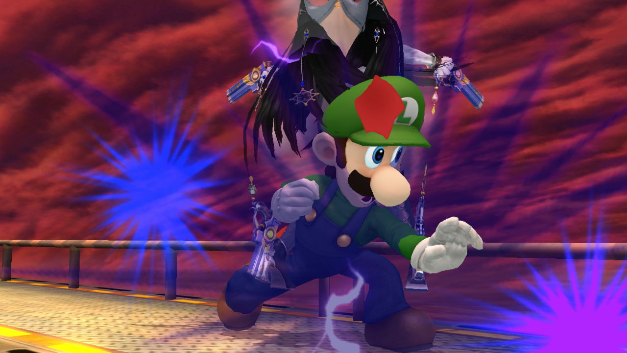 Luigi's Thunder Hand [Super Smash Bros. (Wii U)] [Works In Progress]