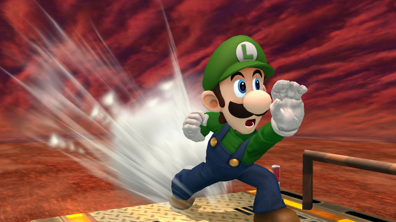Luigi's Thunder Hand [Super Smash Bros. (Wii U)] [Works In Progress]