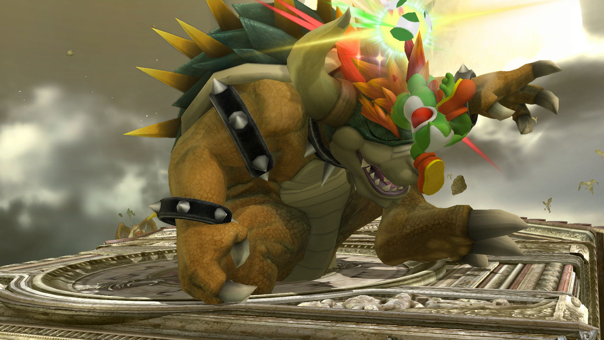 Flinching Giga Bowser [Super Smash Bros. (Wii U)] [Works In Progress]