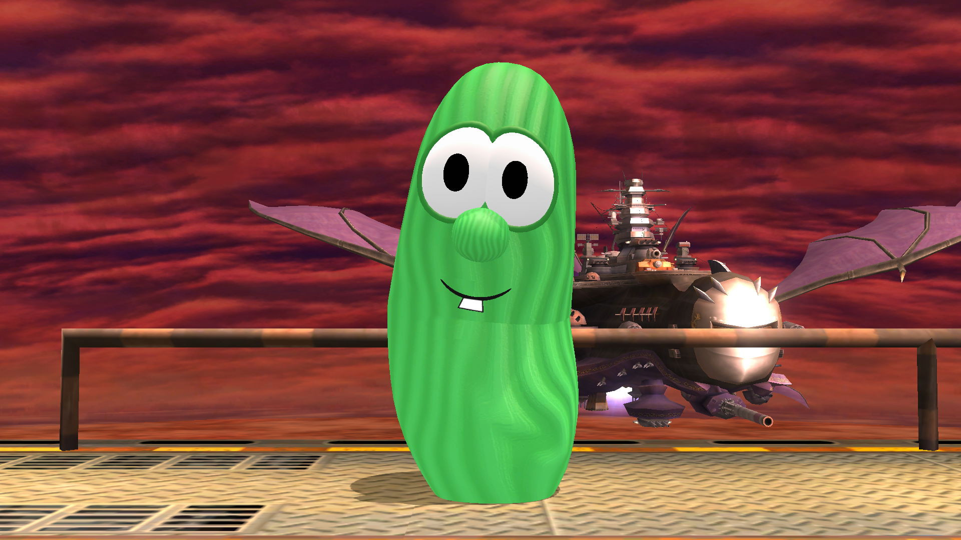 Larry the Cucumber & Bob the Tomato [Super Smash Bros. (Wii U)] [Works ...