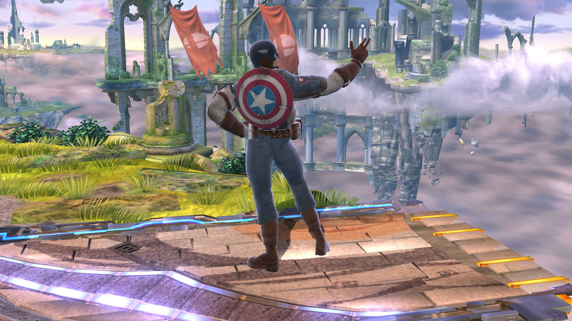 Captain America [Super Smash Bros. (Wii U)] [Works In Progress]