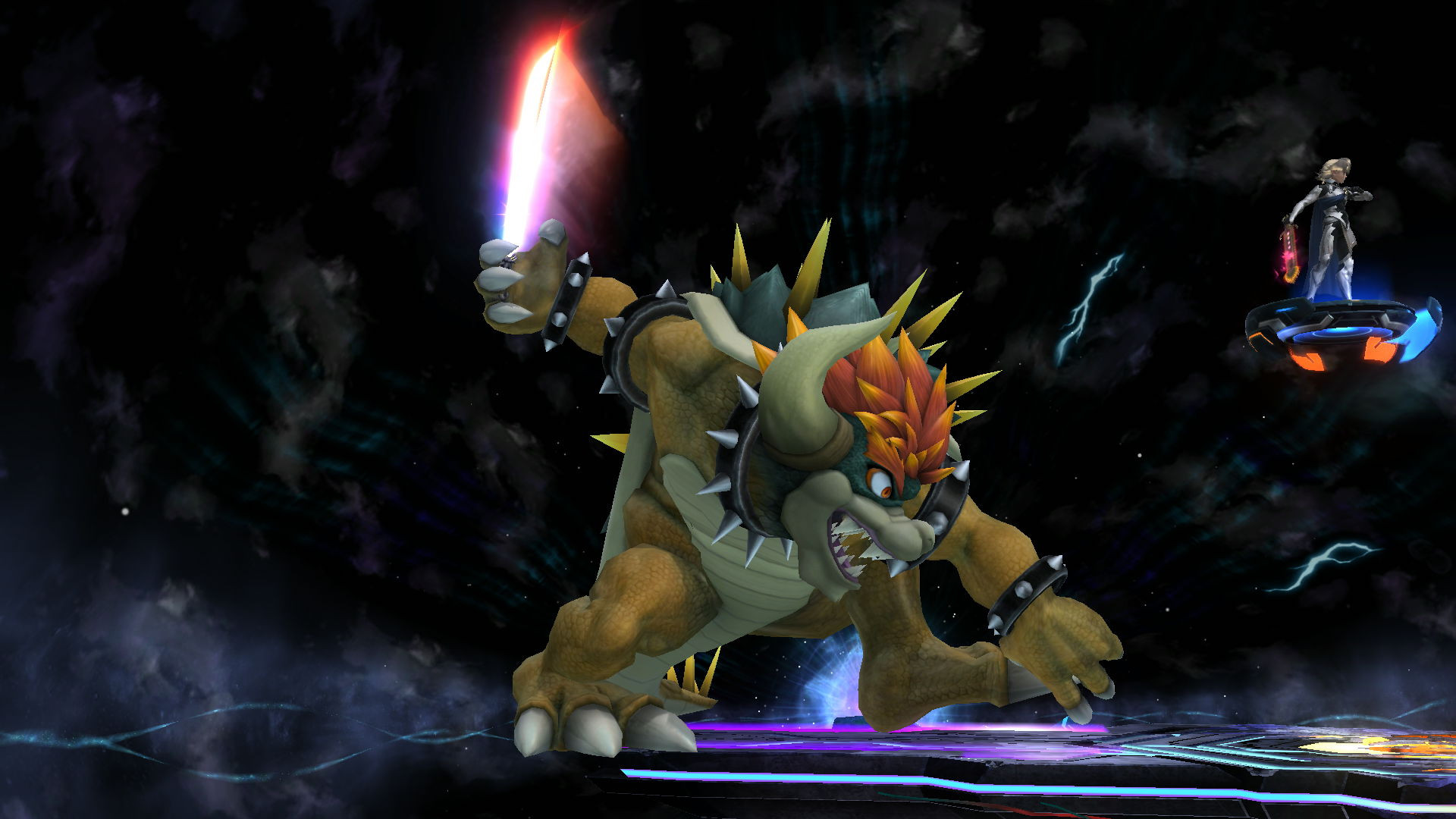 Flinching Giga Bowser [Super Smash Bros. (Wii U)] [Works In Progress]