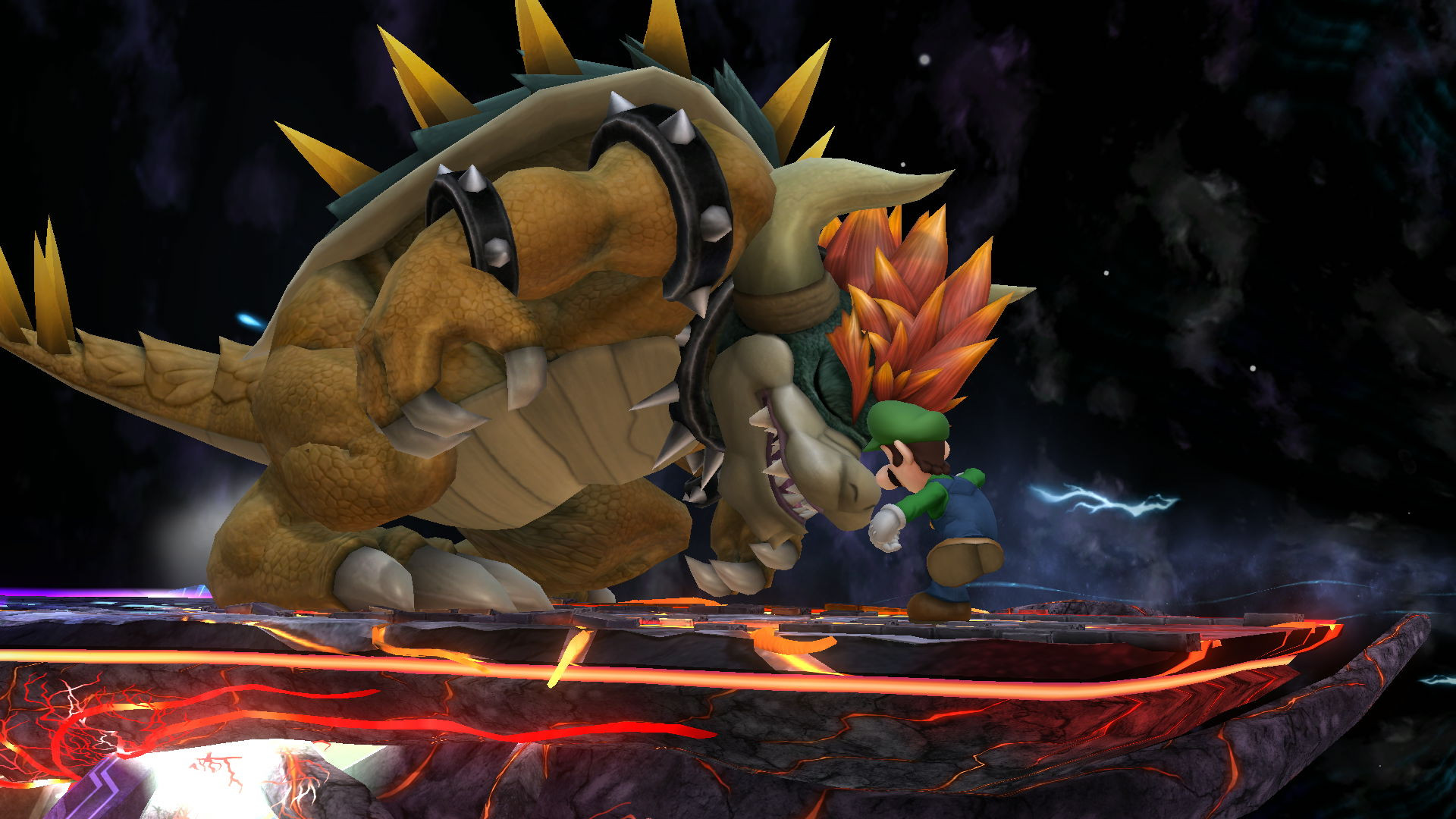 Flinching Giga Bowser [Super Smash Bros. (Wii U)] [Works In Progress]