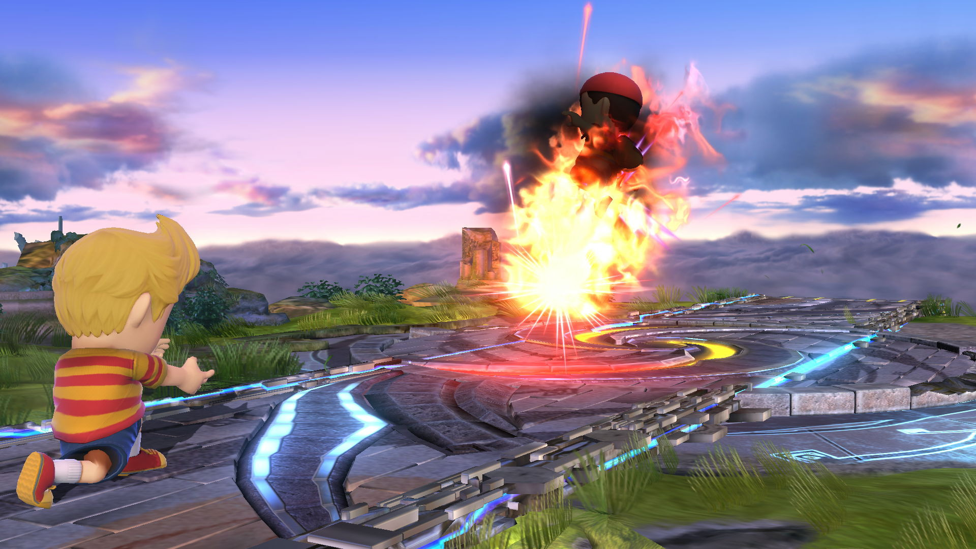 Lucas with CUSTOM MOVES? [Super Smash Bros. (Wii U)] [Works In Progress]