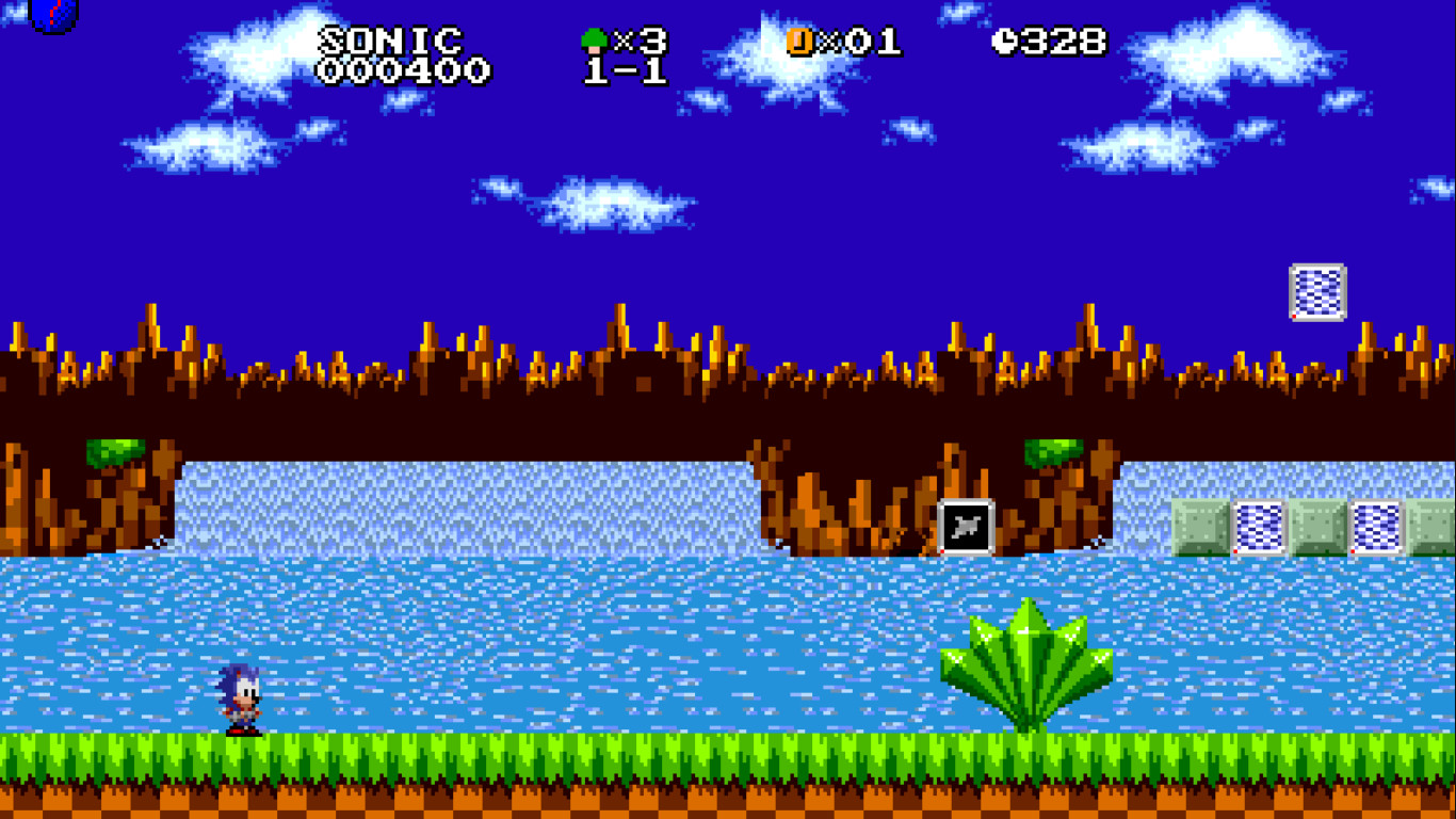 Sonic the hedgehog 1 Map skin! [Sonic Boll] [Works In Progress]