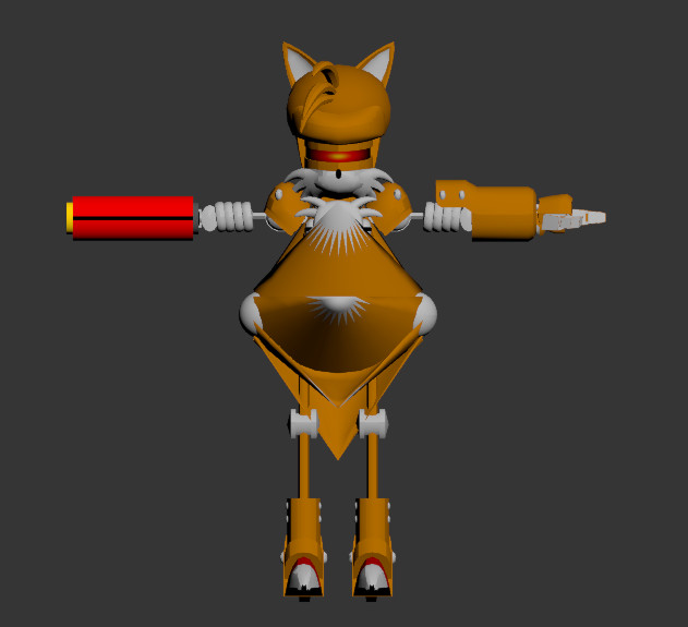 Mecha Sonic over Samus [Super Smash Bros. (Wii U)] [Works In Progress]