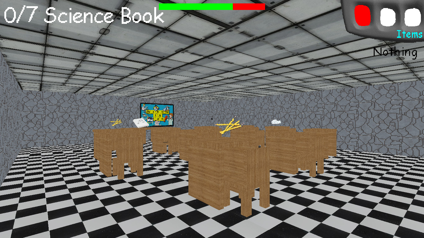 Baldi's Basics The Old Laboratory: Chapter 3 [Baldi's Basics] [Works In Progress]