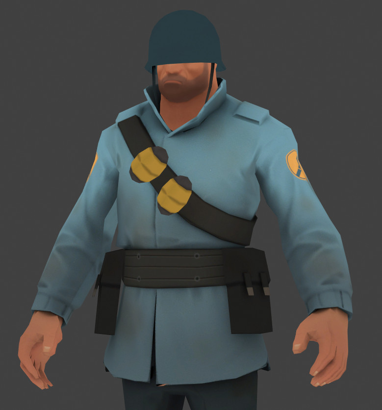 Beta Soldier [Team Fortress 2] [Works In Progress]
