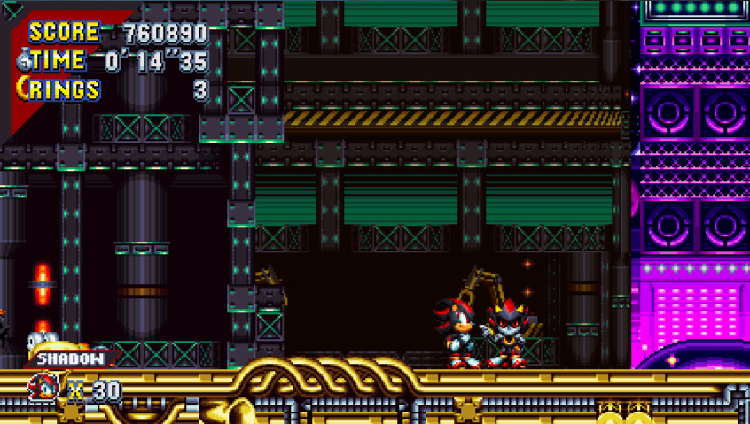 Shadow Mania Revamped [Sonic Mania] [Works In Progress]